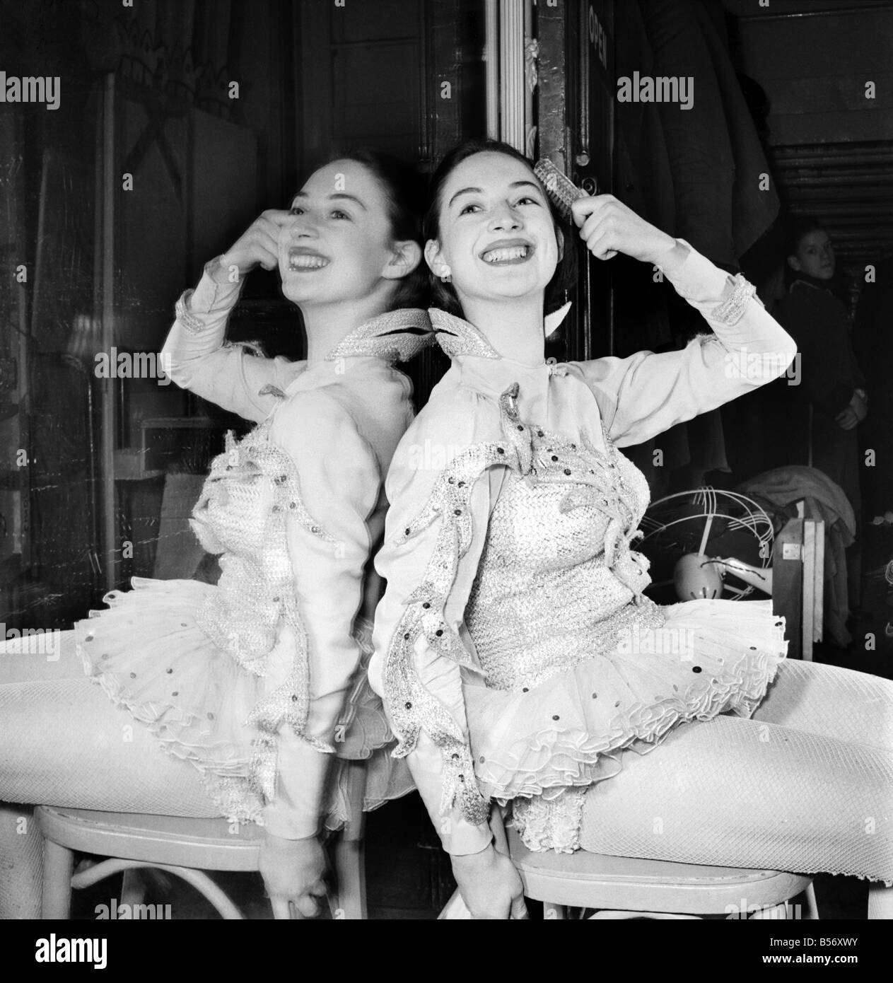She's on her own It's not a double act, they are not twins, it's just a ...