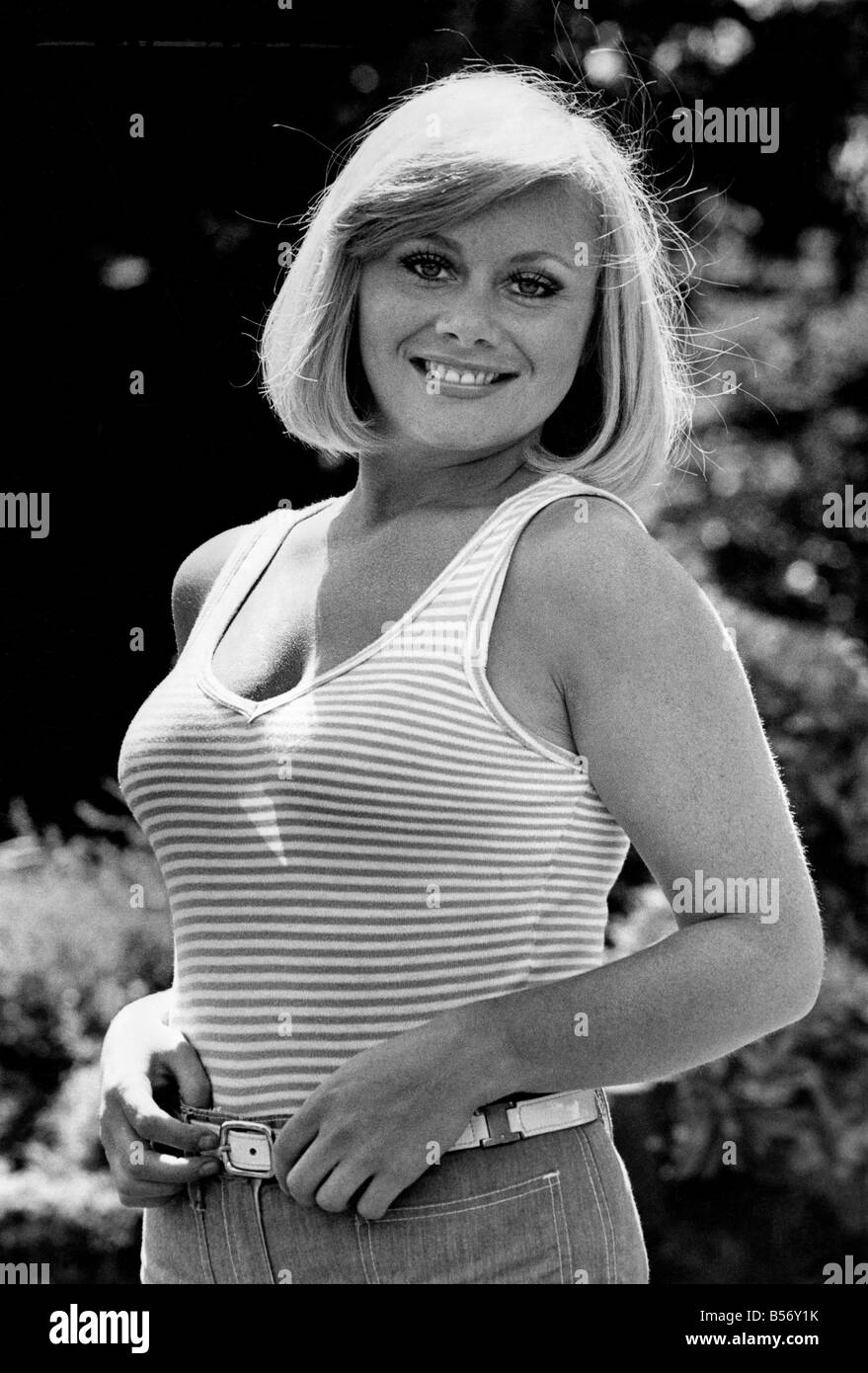 Ann Aston who is appearing in Scarborough. August 1976 P003652 Stock ...