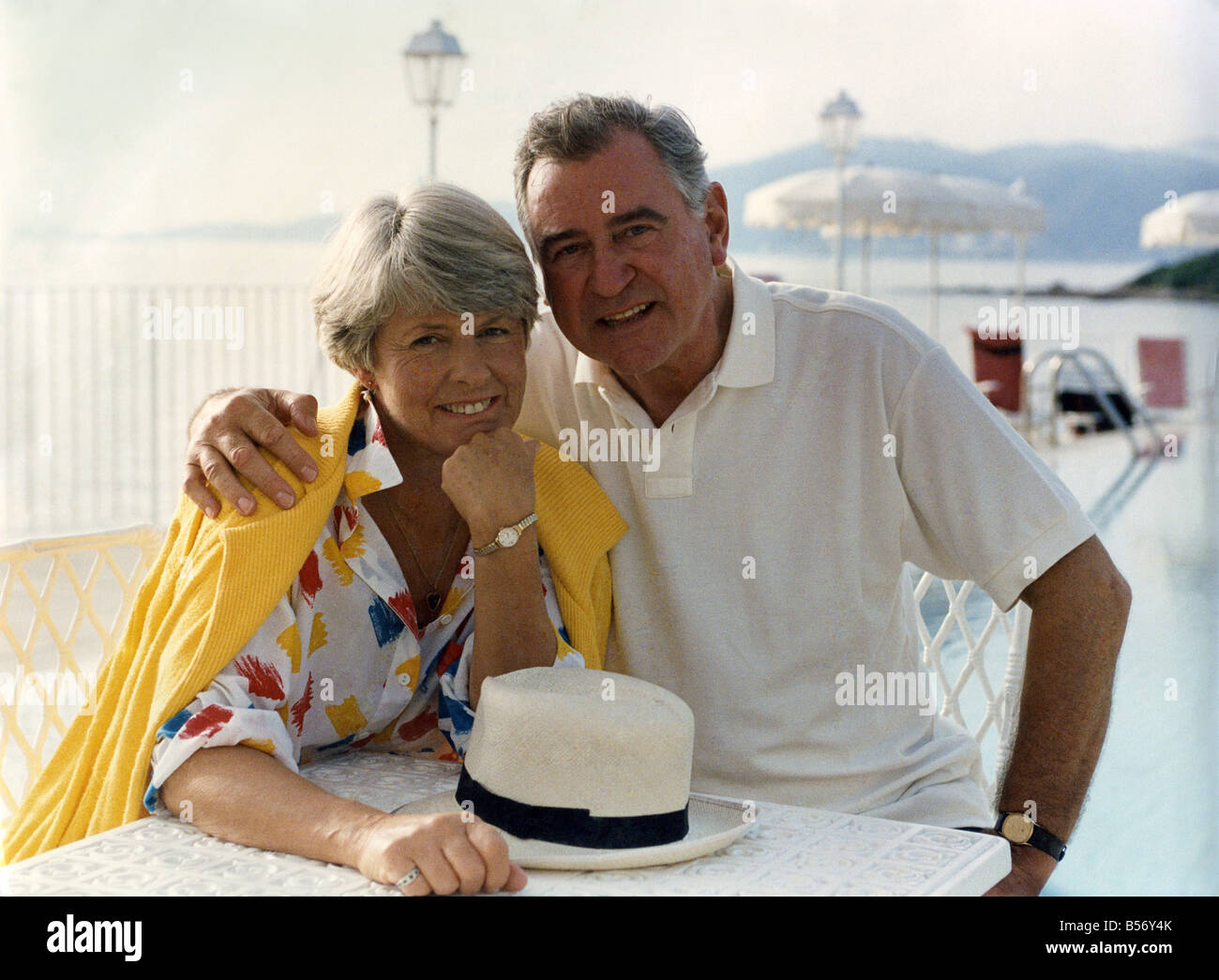 Ruth Rendall mysteries stars George Baker and screen wife on location ...