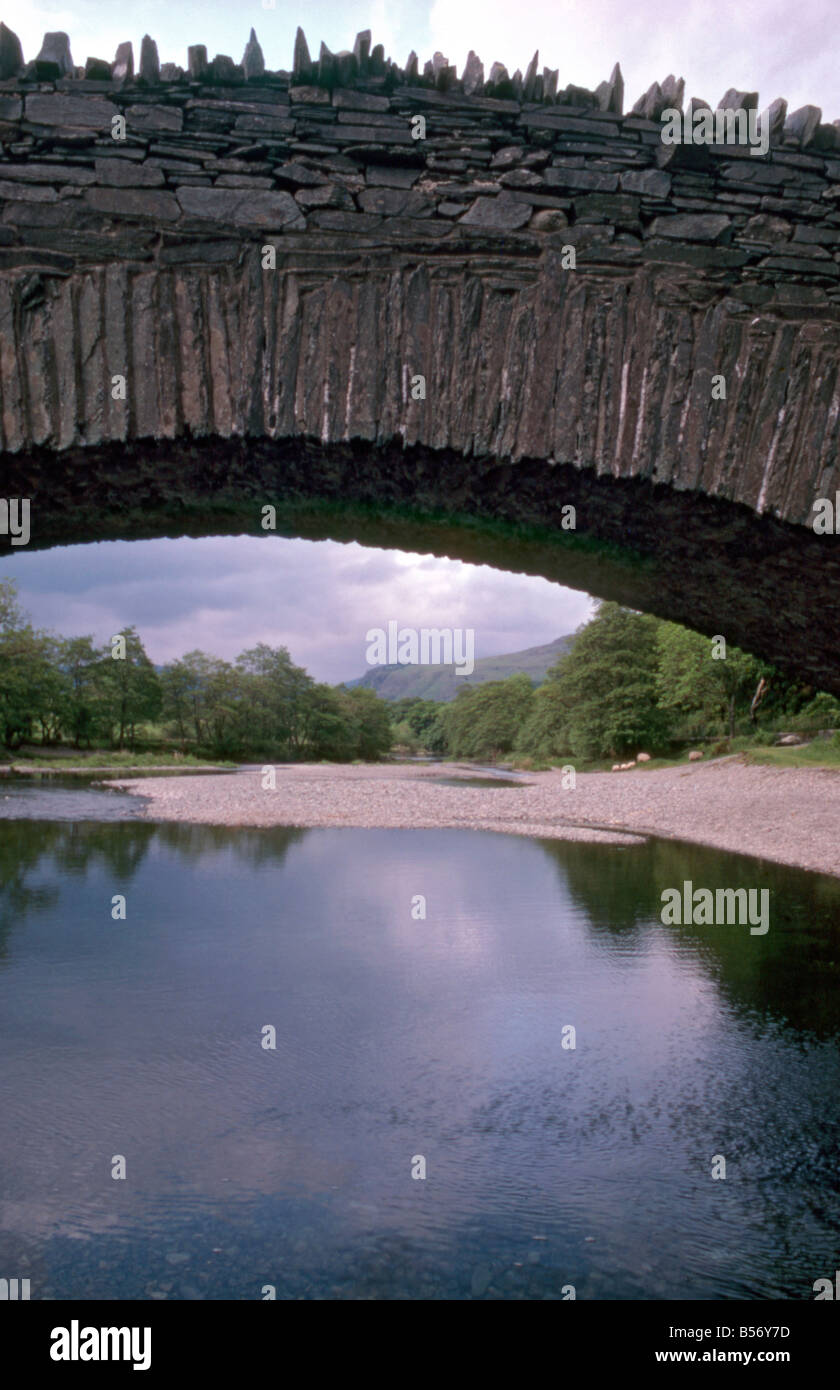 River Derwent flowing under Grange Bridge Stock Photo - Alamy