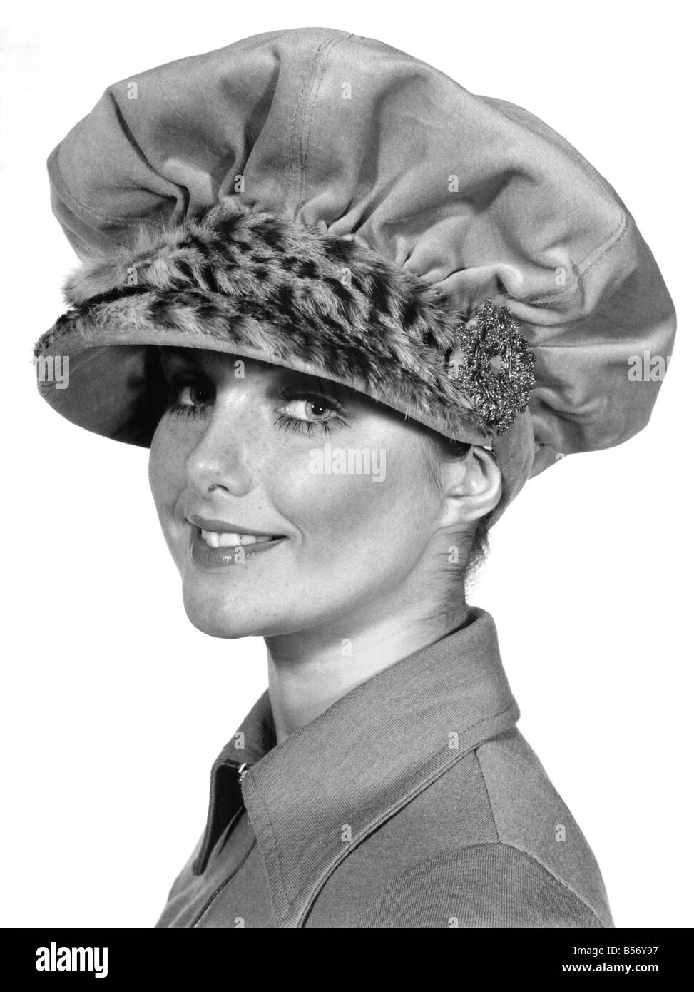 Reveille Fashions: Shirley Hounsell seen here modelling hat. December ...