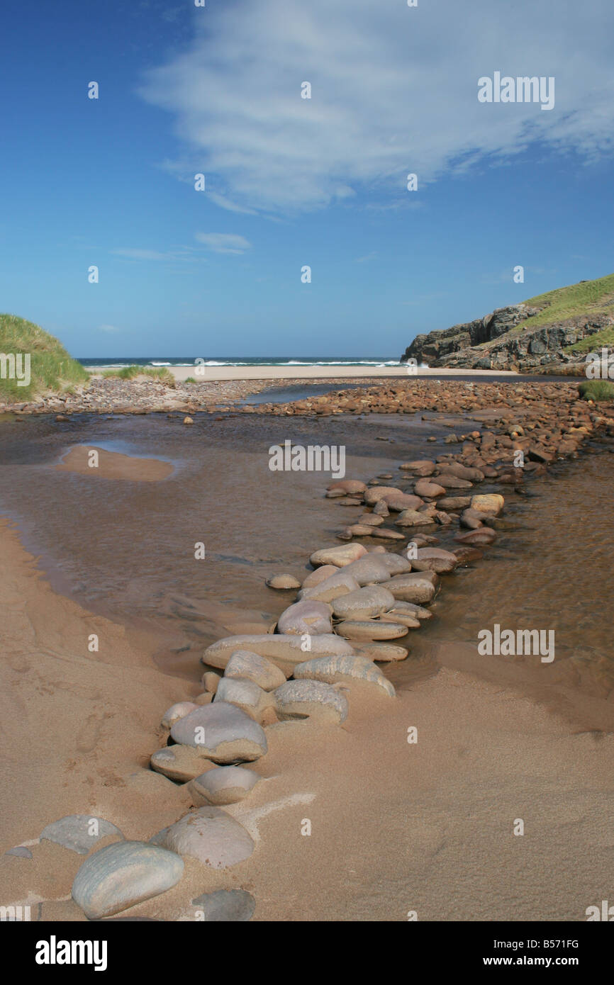 Sandwood Bay Sutherland Scotland Stock Photo - Alamy