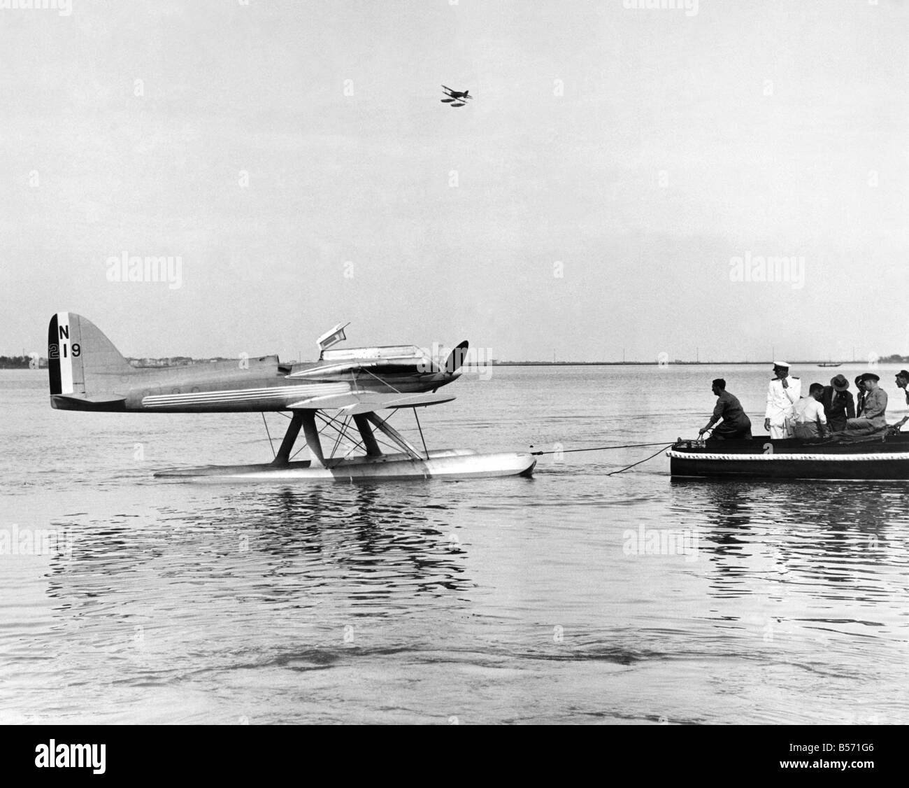 Special pictures taken at Venice during flights in which Squadron ...