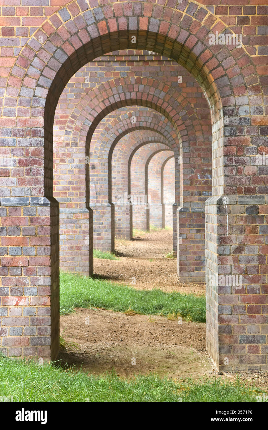 Railway arches of underground Bridge, London Stock Photo - Alamy