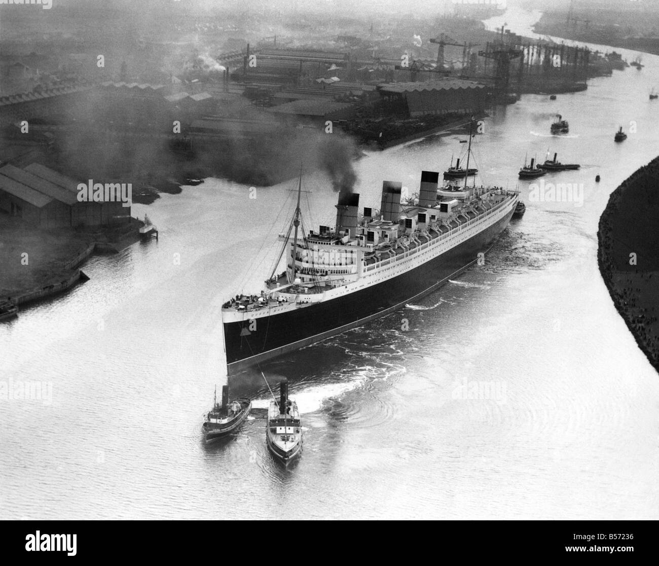 Clyde liner Black and White Stock Photos & Images - Alamy