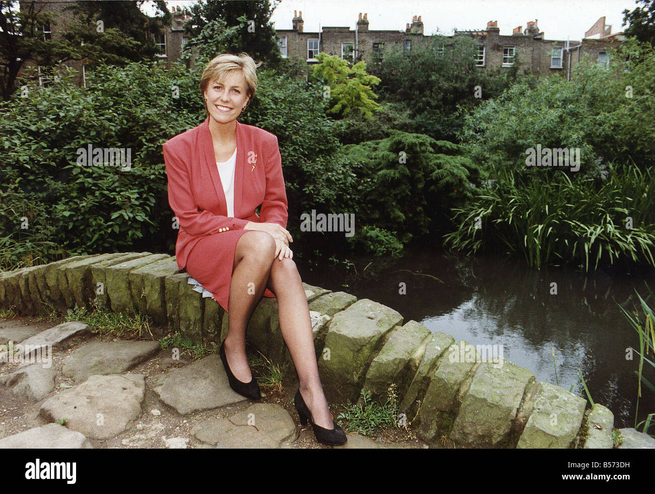 Jill Dando BBC newsreader and television presenter Dbase Stock Photo ...