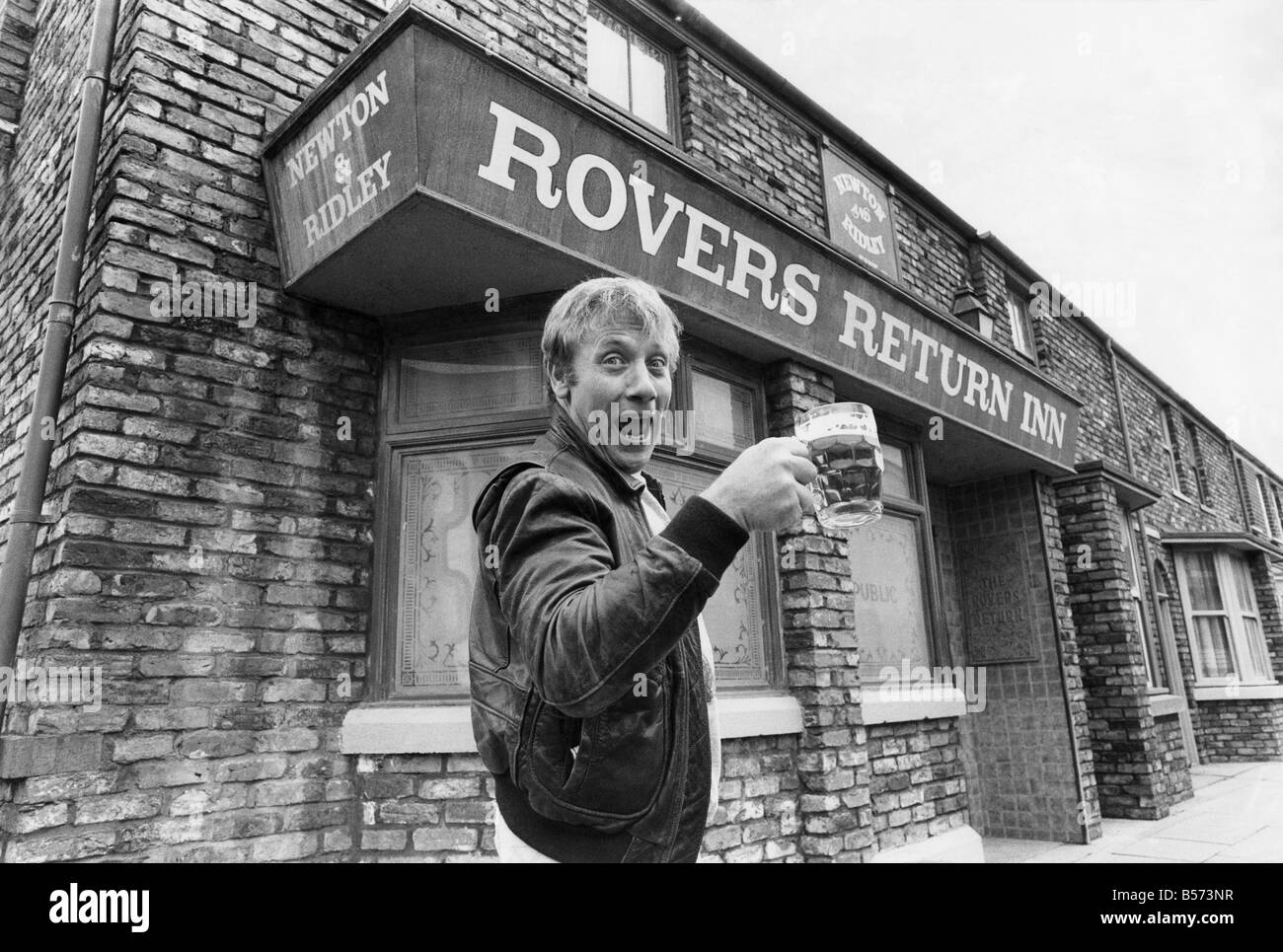 Peter "Armitage," the Coronation Street's latest "star," gets to know ...