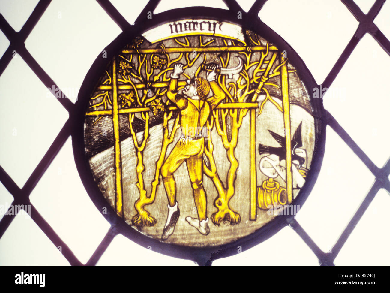 Stained Glass Roundel Stained Glass Painting Stained Glass Painted