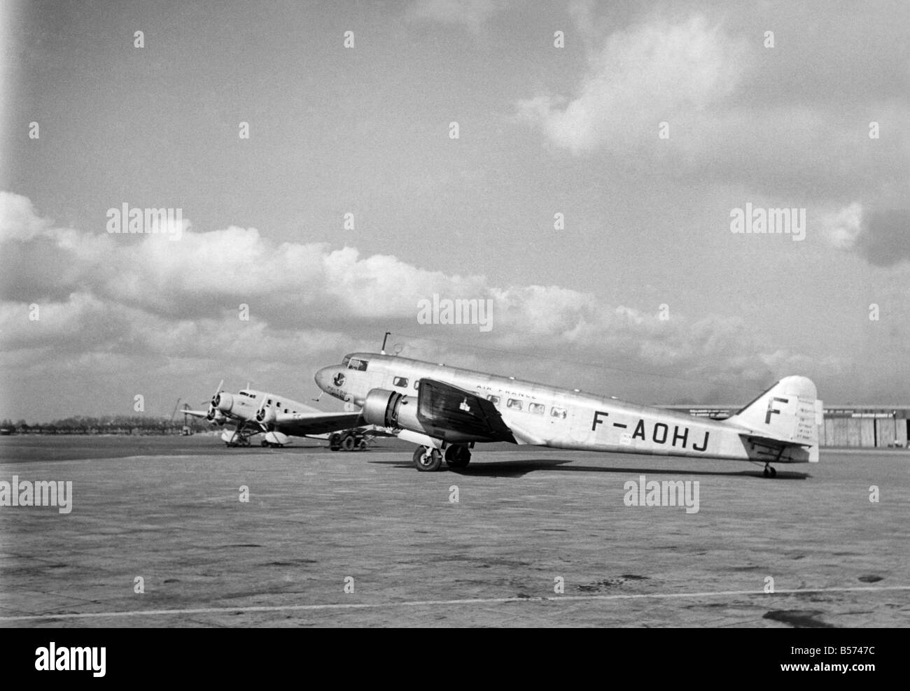 This Bloch 220 16-seat airliner with two 985hp Gnome Rhone engines ...