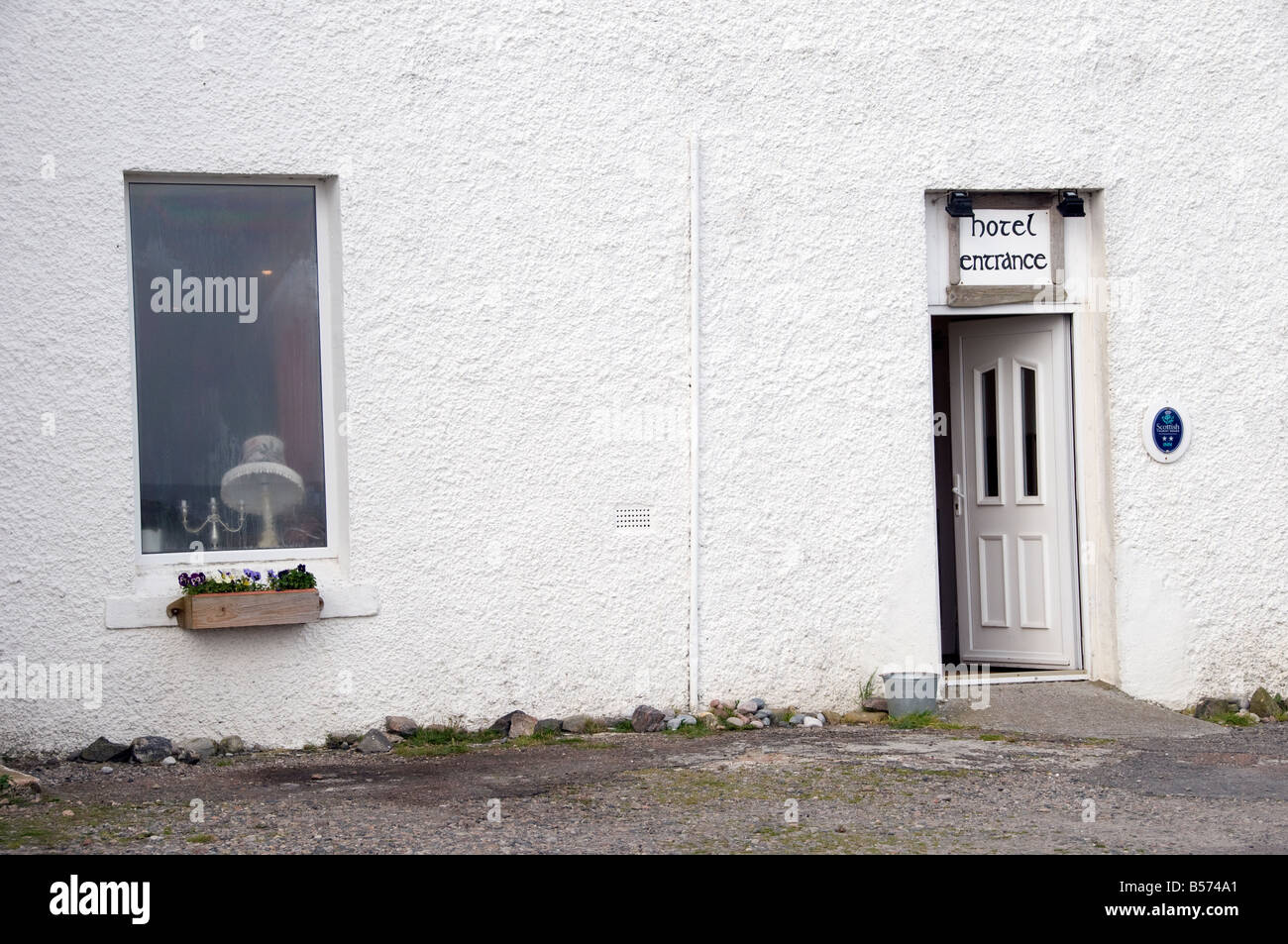 Scarinish Isle of Tiree Hebrides Scotland Stock Photo - Alamy