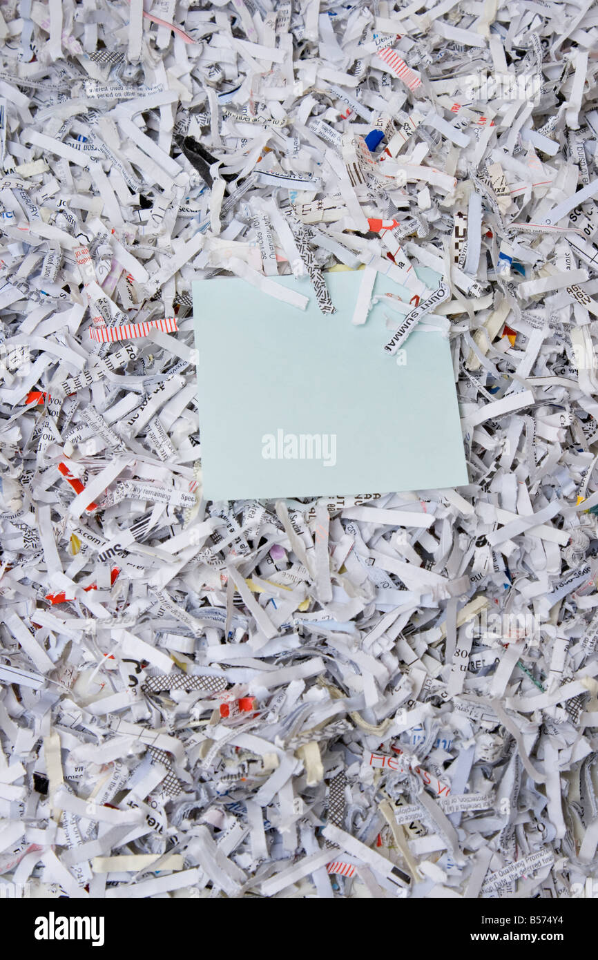 Shredded documents background hi-res stock photography and images - Alamy