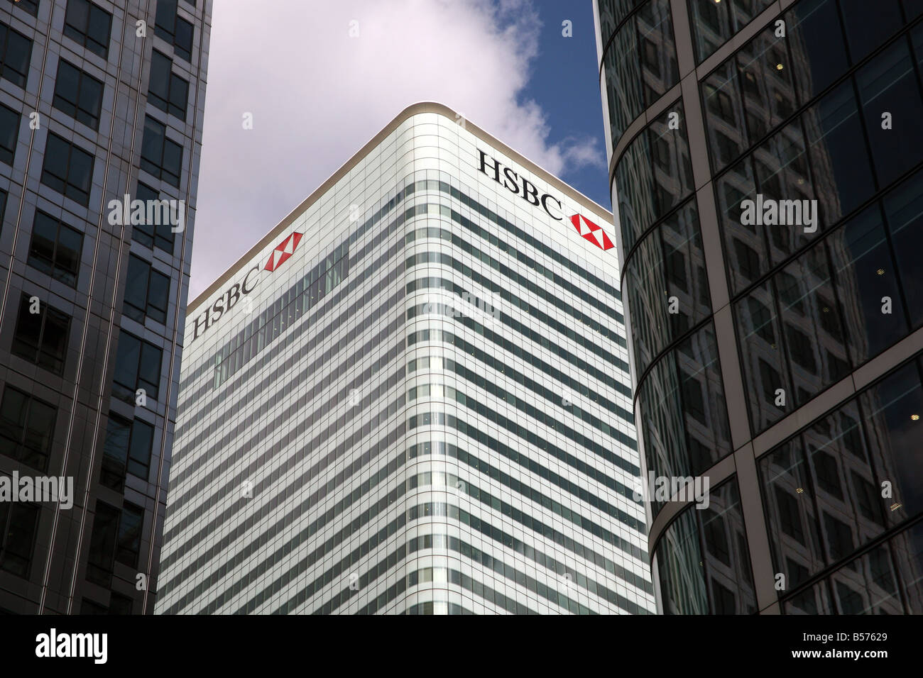 HSBC building in Canary Wharf London Stock Photo - Alamy