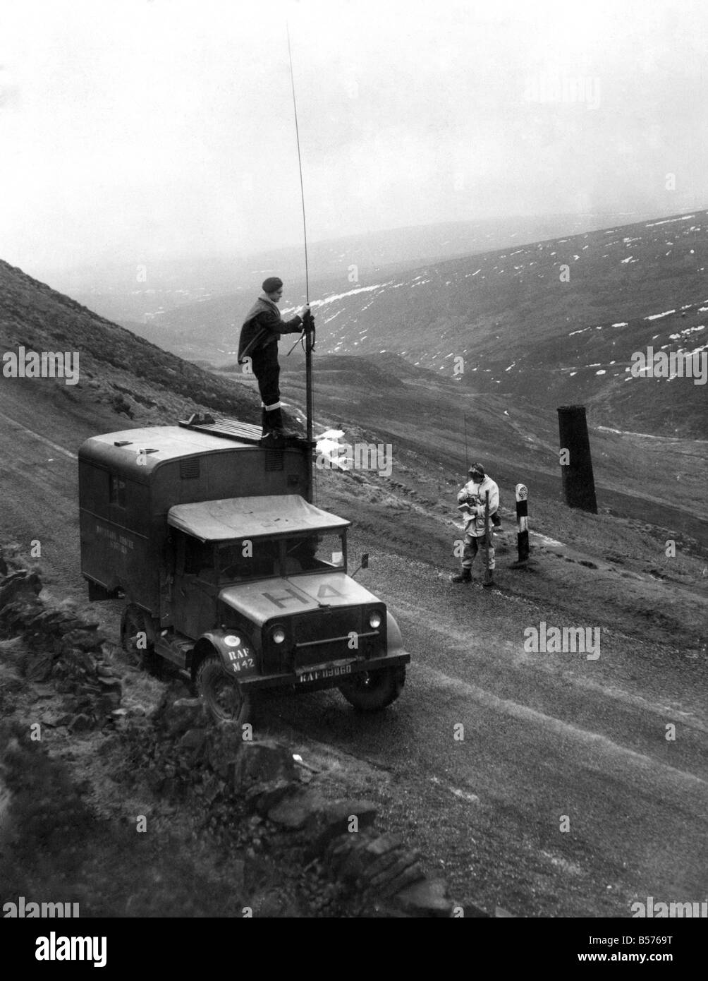 A radio operator hi-res stock photography and images - Alamy