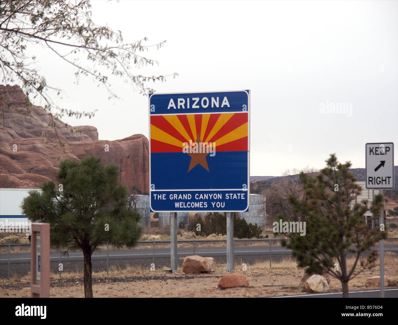 Welcome new mexico state sign hi-res stock photography and images - Alamy