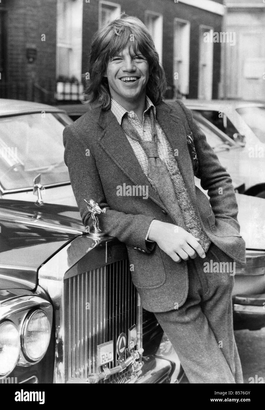 Actor Robin Askwith. November 1978 P003649 Stock Photo - Alamy