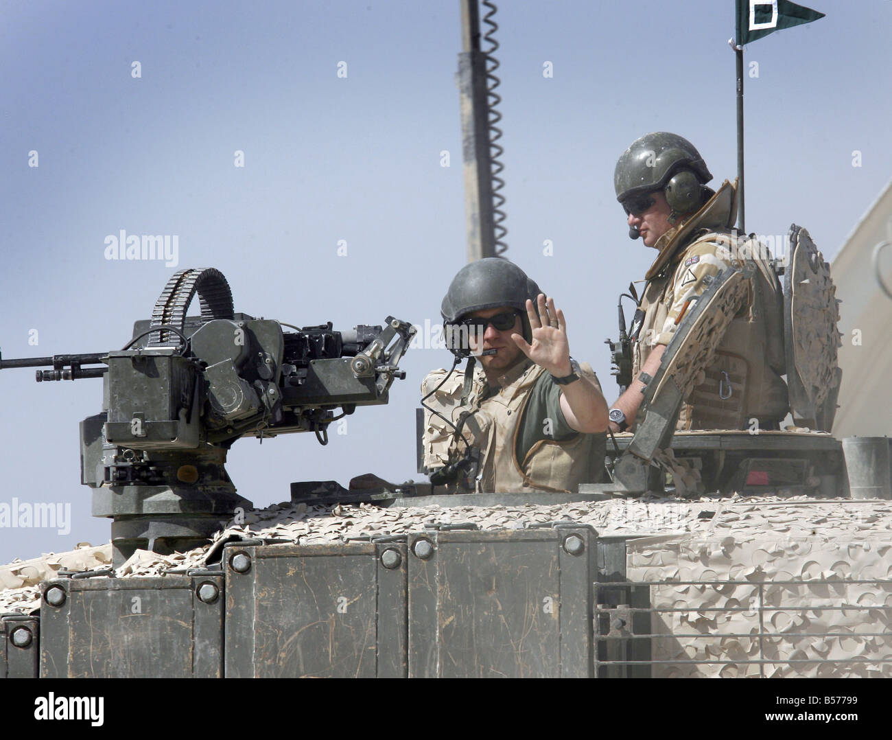 Pride Of Britain Awards Ewan McGregor l on a Challenger tank with ...