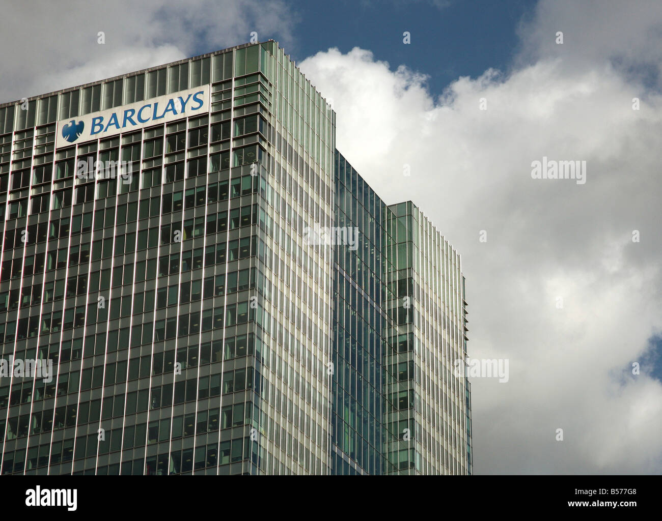 Barclays bank building in Canary Wharf London Stock Photo - Alamy