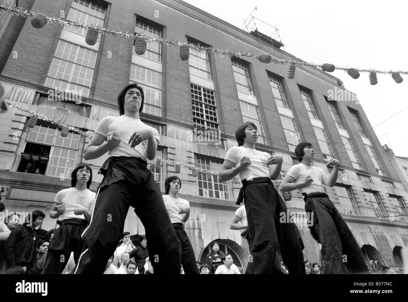 Happy new 1975 year Black and White Stock Photos & Images - Alamy