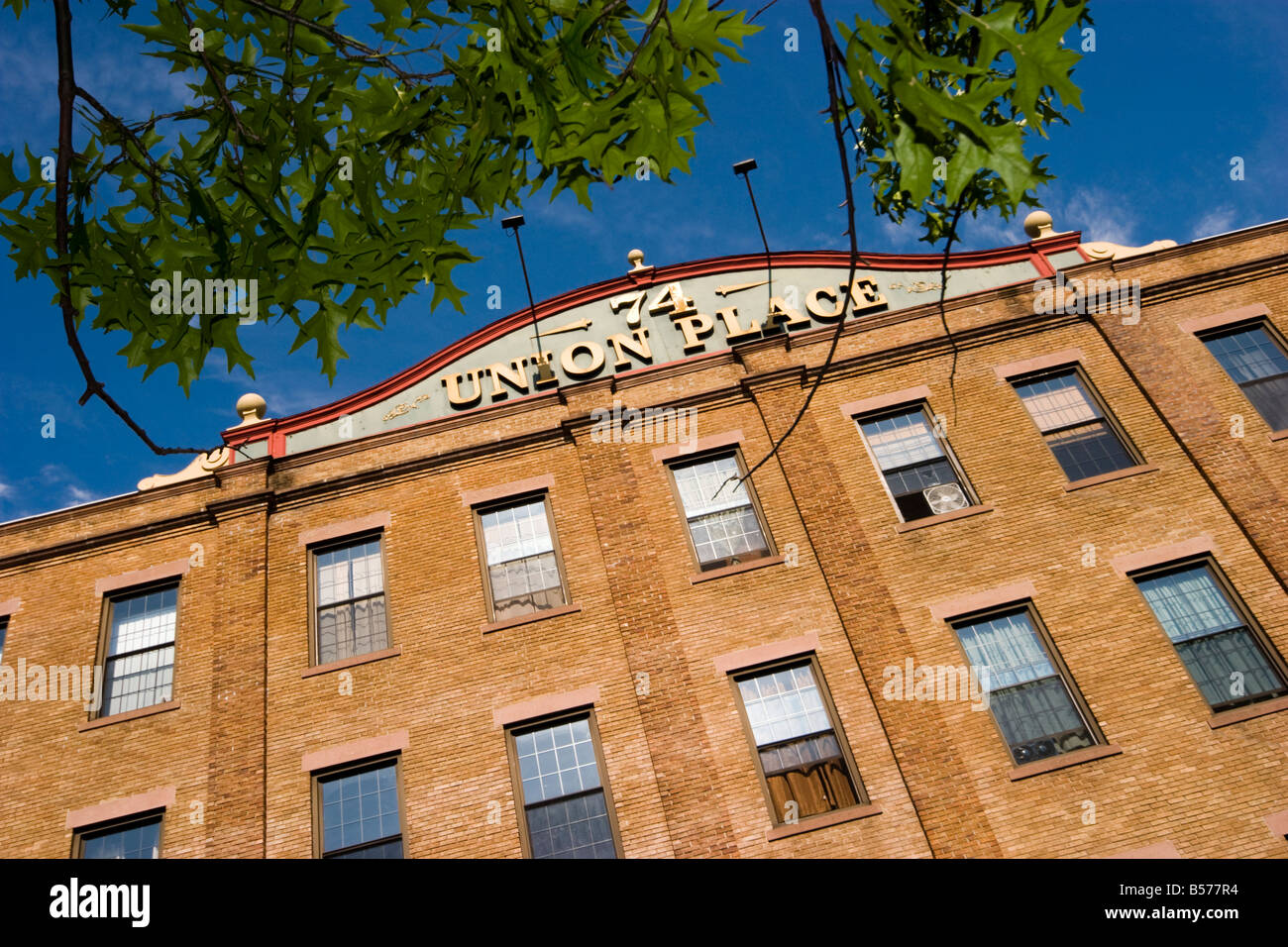 Exterior pf a city building Stock Photo - Alamy