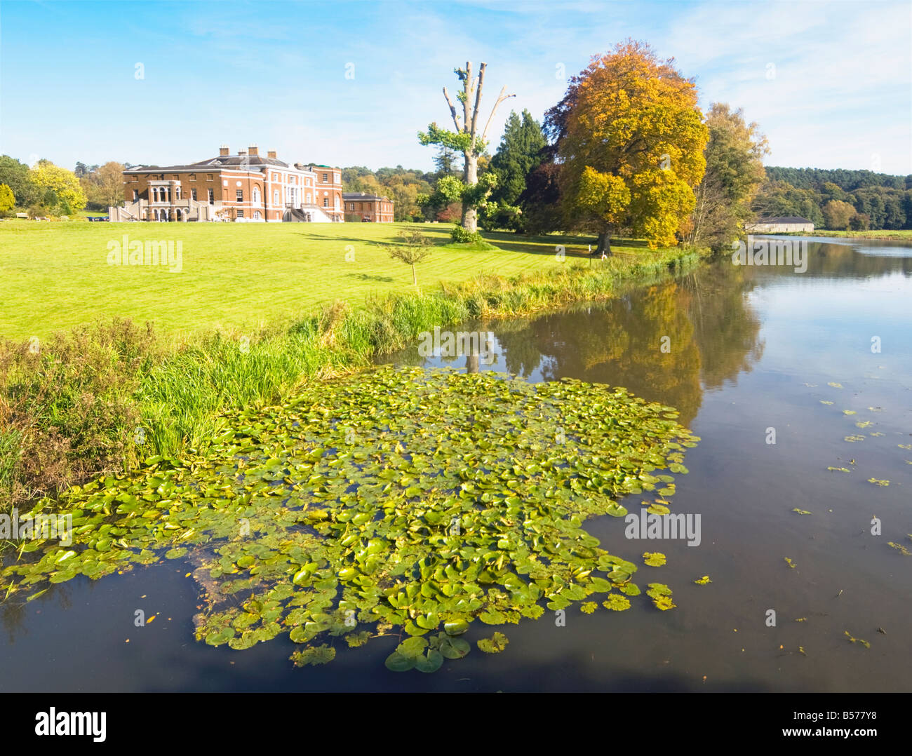 Waverley Abbey House Surrey UK Stock Photo - Alamy