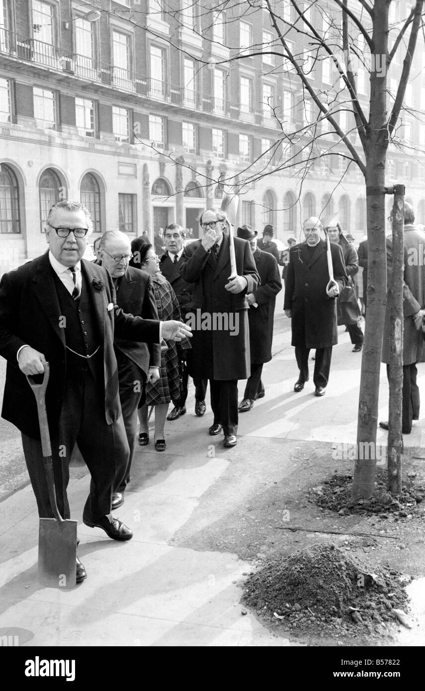 Unusual/Men/Marching: "Garden Spades" on parade in the city. February ...