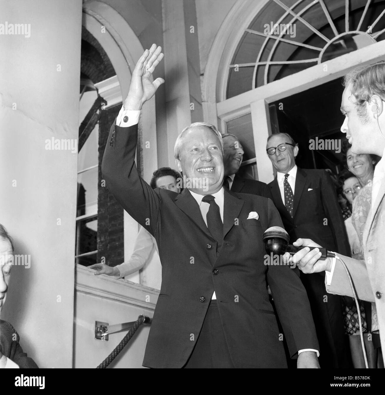 Edward heath 1970 hi-res stock photography and images - Alamy