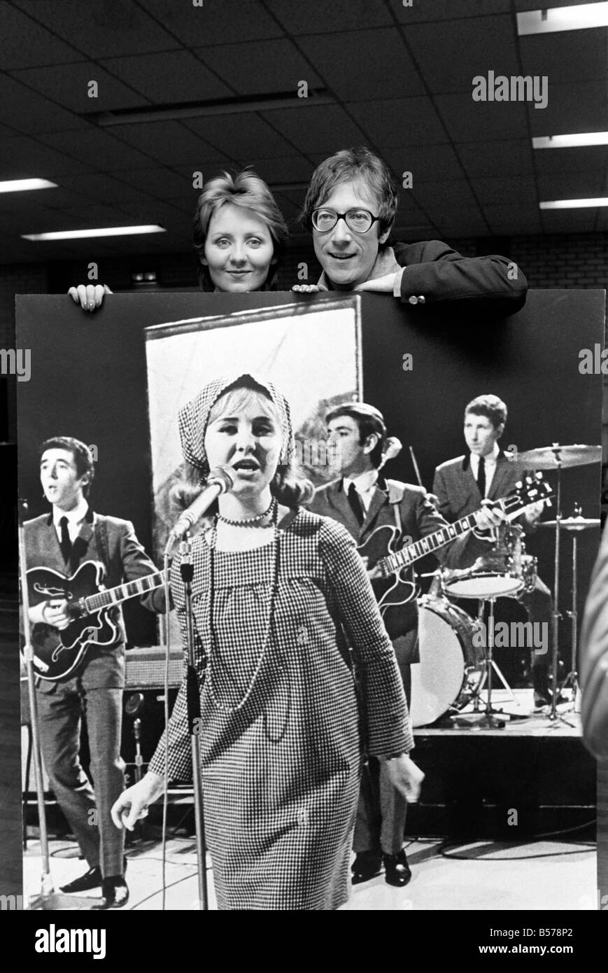 The Shadows for the Eurovision song contest with Lulu. January 1975 75 ...