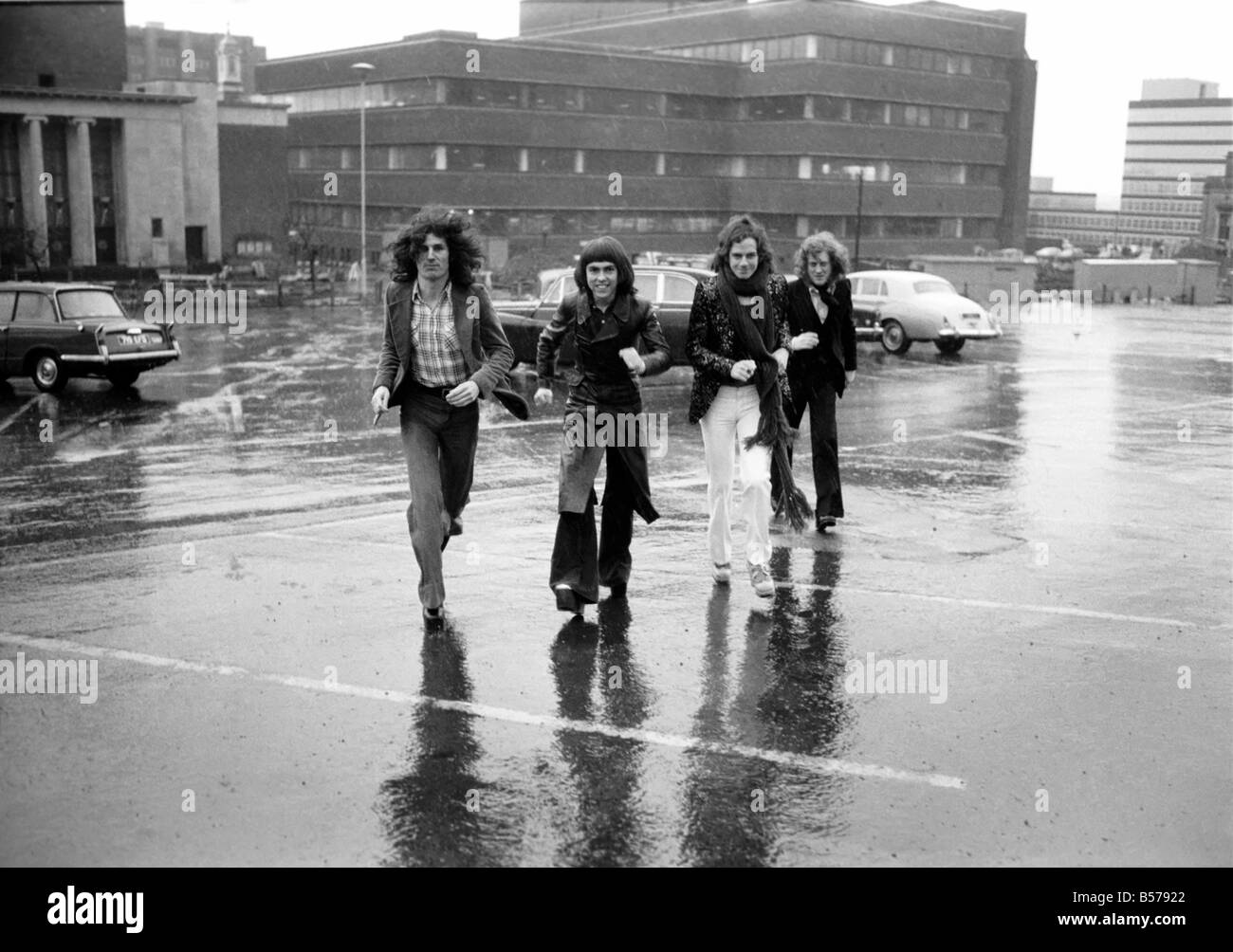Slade Pop Group. January 1975 75-00228-003 Stock Photo - Alamy