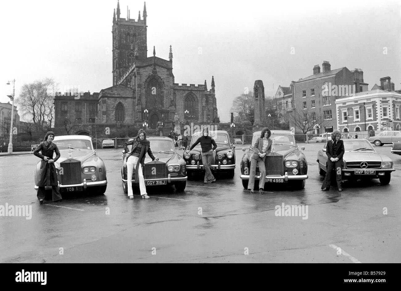 Slade group Black and White Stock Photos & Images - Alamy