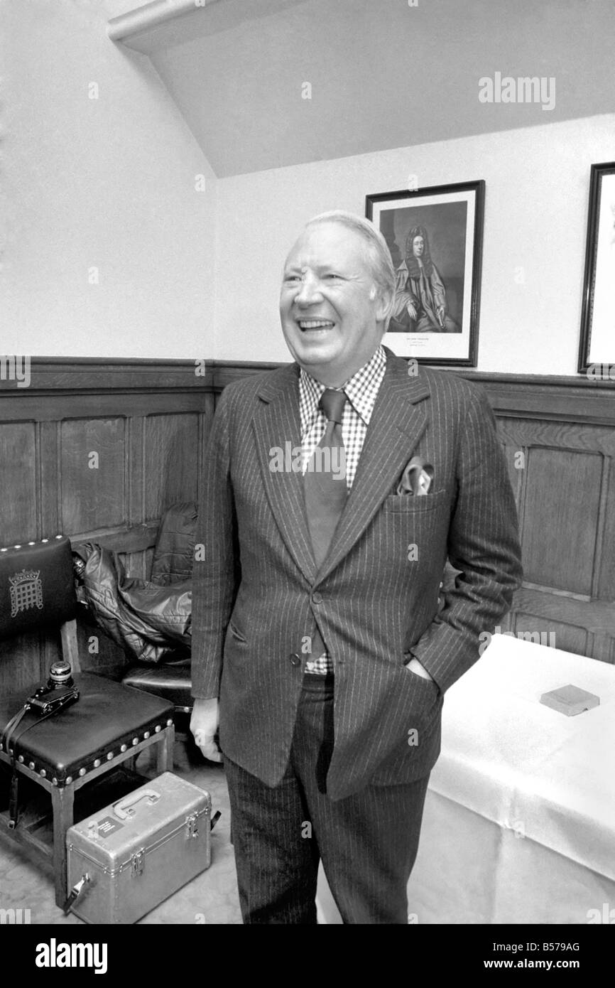 Tory leader edward heath hi-res stock photography and images - Alamy