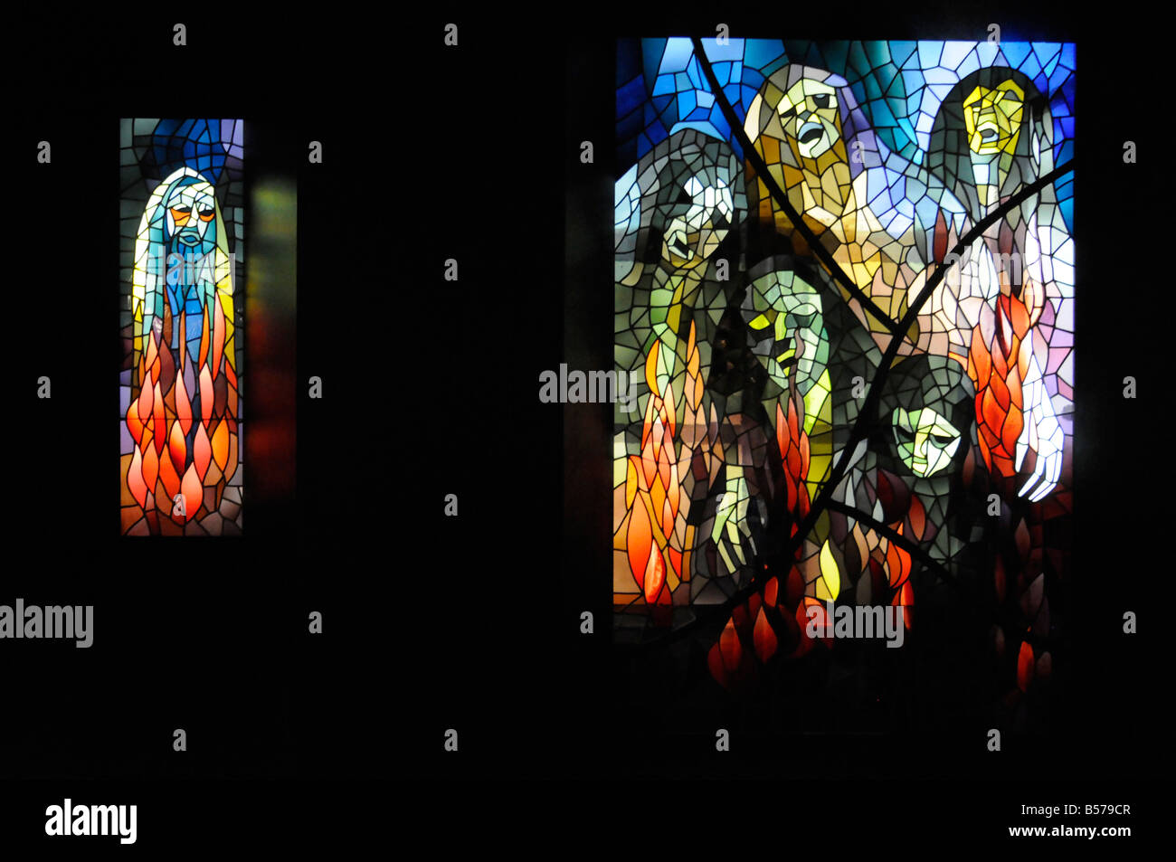 Horror Stained Glass High Resolution Stock Photography and Images - Alamy