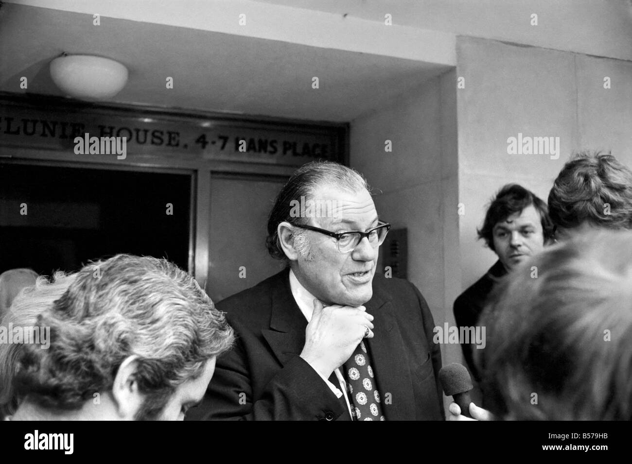 Reginald Maudling MP. February 1975 75-00970-001 Stock Photo - Alamy