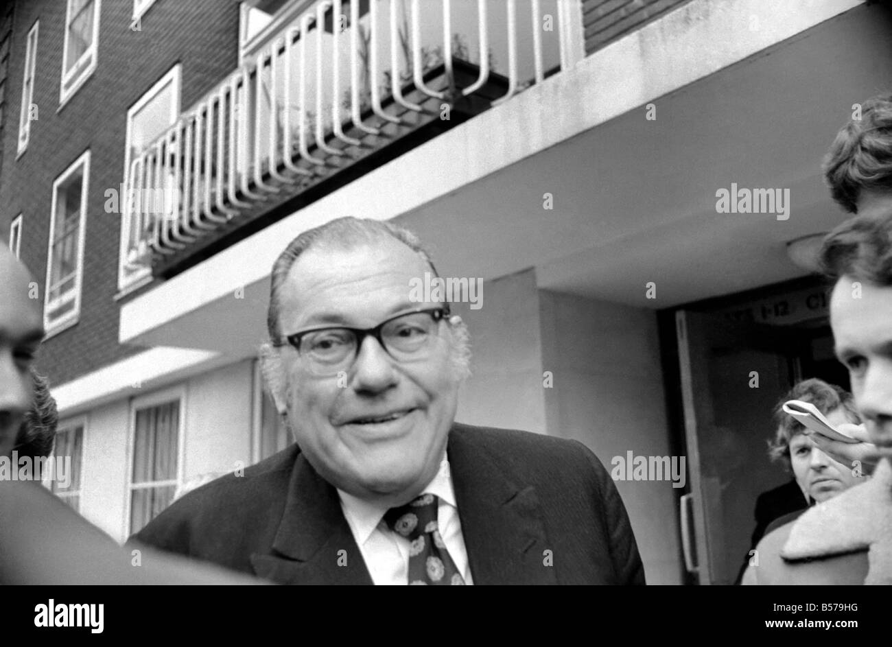 Reginald Maudling MP. February 1975 75-00970-005 Stock Photo - Alamy