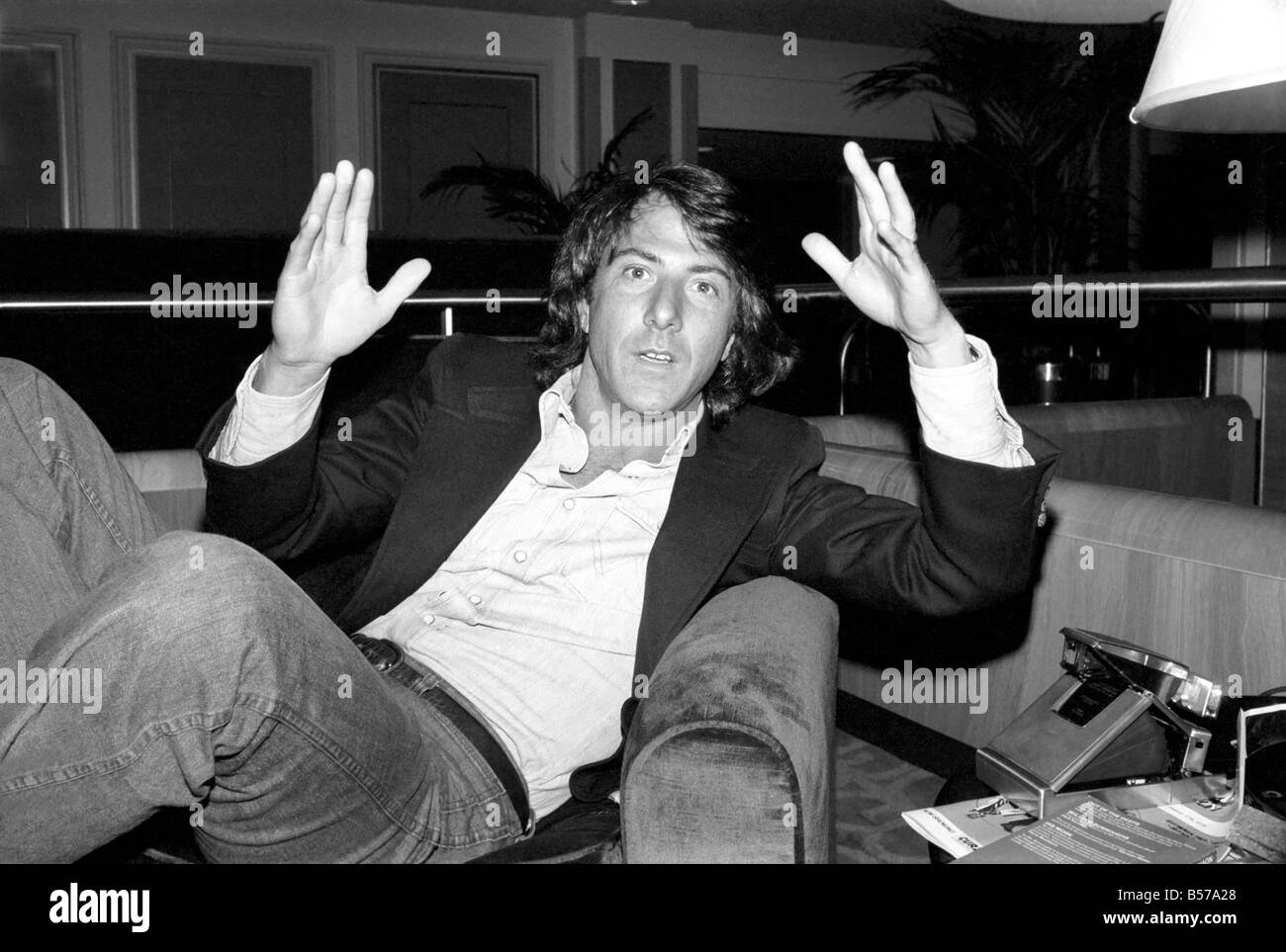 Actor Dustin Hoffman. January 1975 75-00388-002 Stock Photo - Alamy