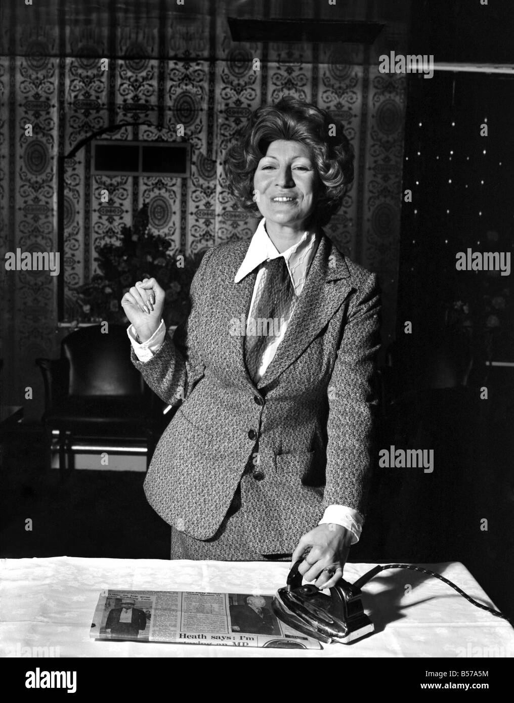 Singer: Faith Brown. February 1975 75-00738-001 Stock Photo - Alamy