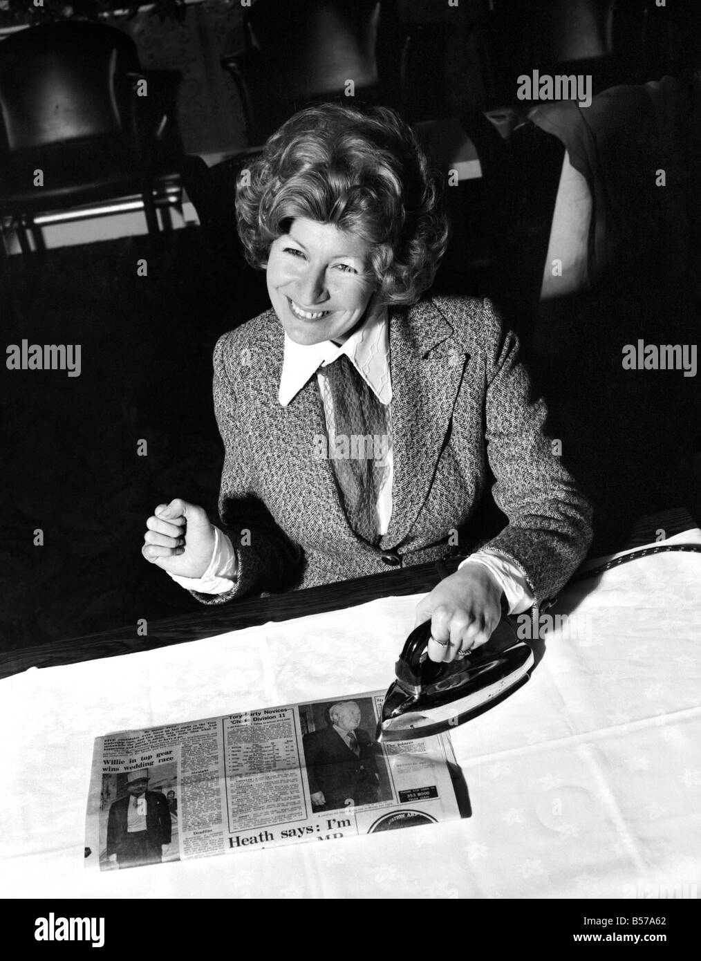 Singer: Faith Brown. February 1975 75-00738-007 Stock Photo - Alamy