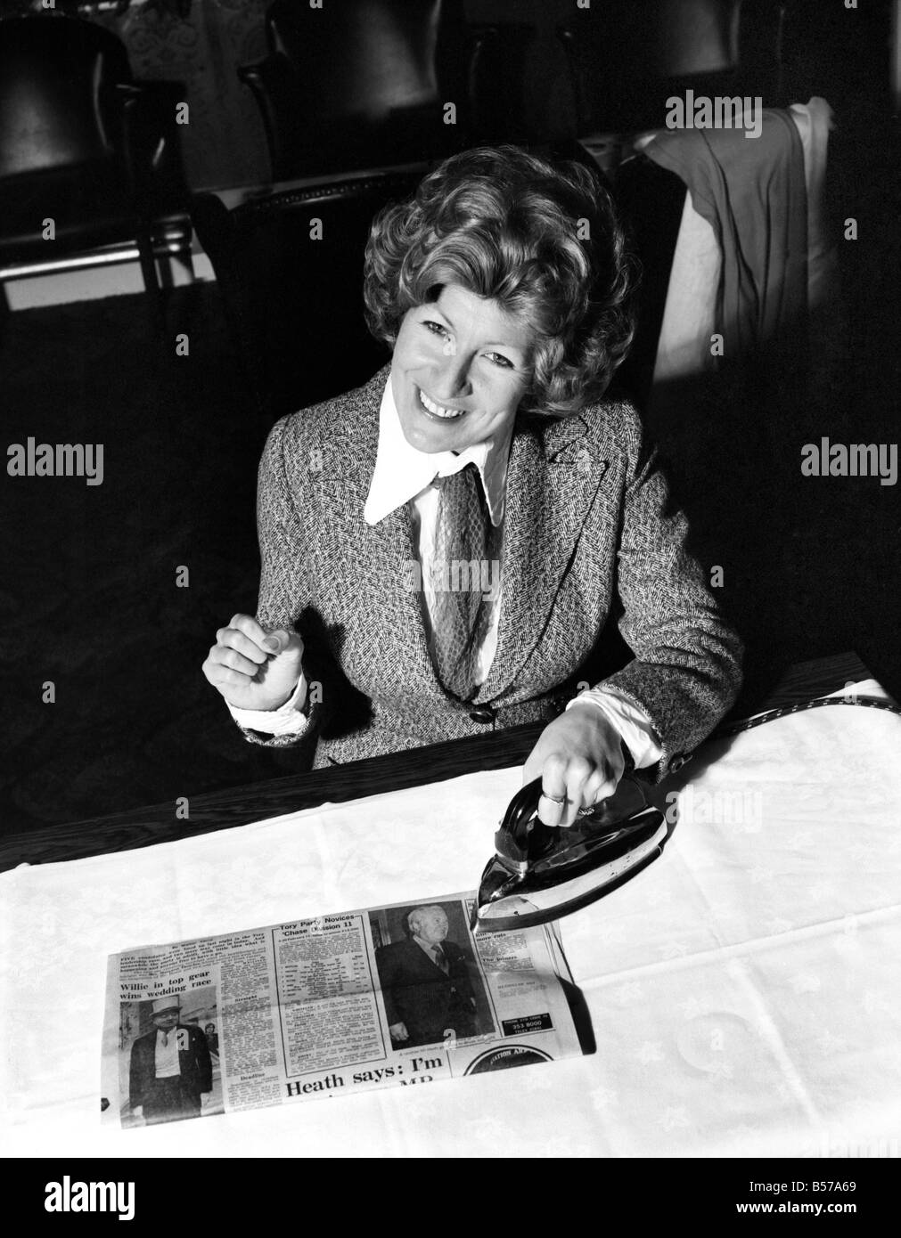 Singer: Faith Brown. February 1975 75-00738-011 Stock Photo - Alamy