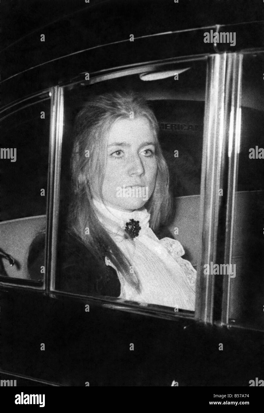 Bettina Lindsay daughter of Lord Balniel. November 1970 P006489 Stock ...