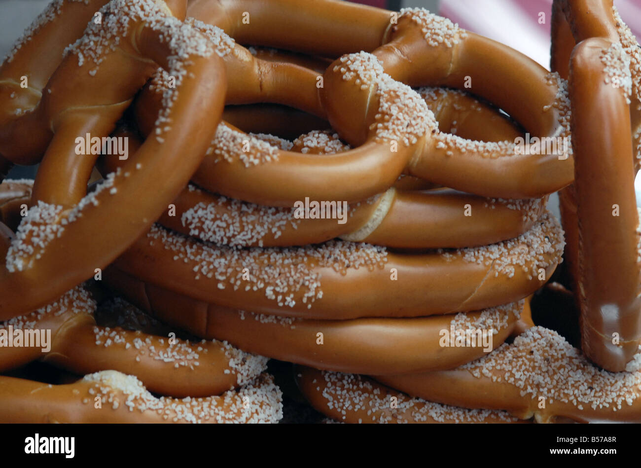 German Pretzel Stand