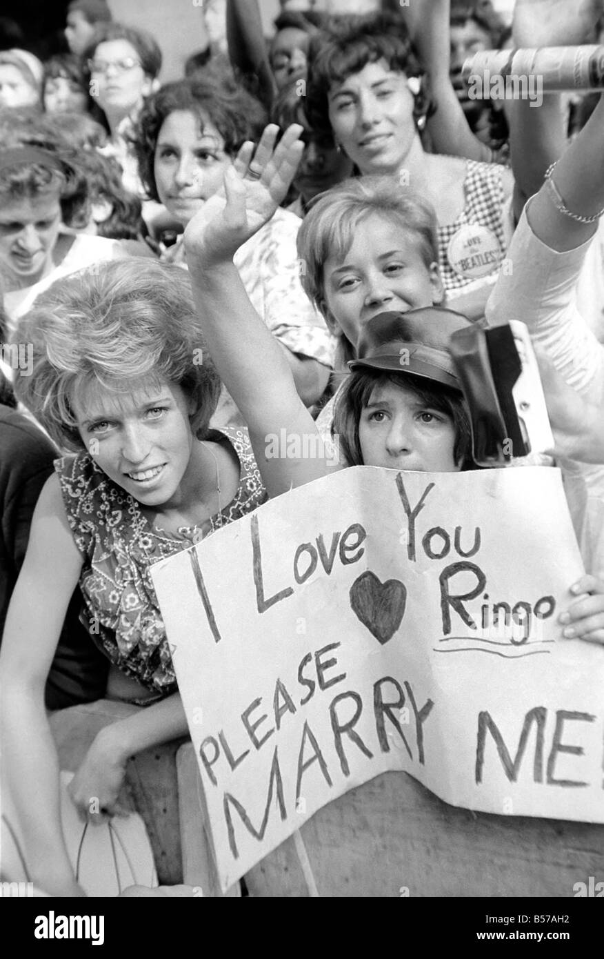 Beatles tour usa 1964 new hi-res stock photography and images - Alamy