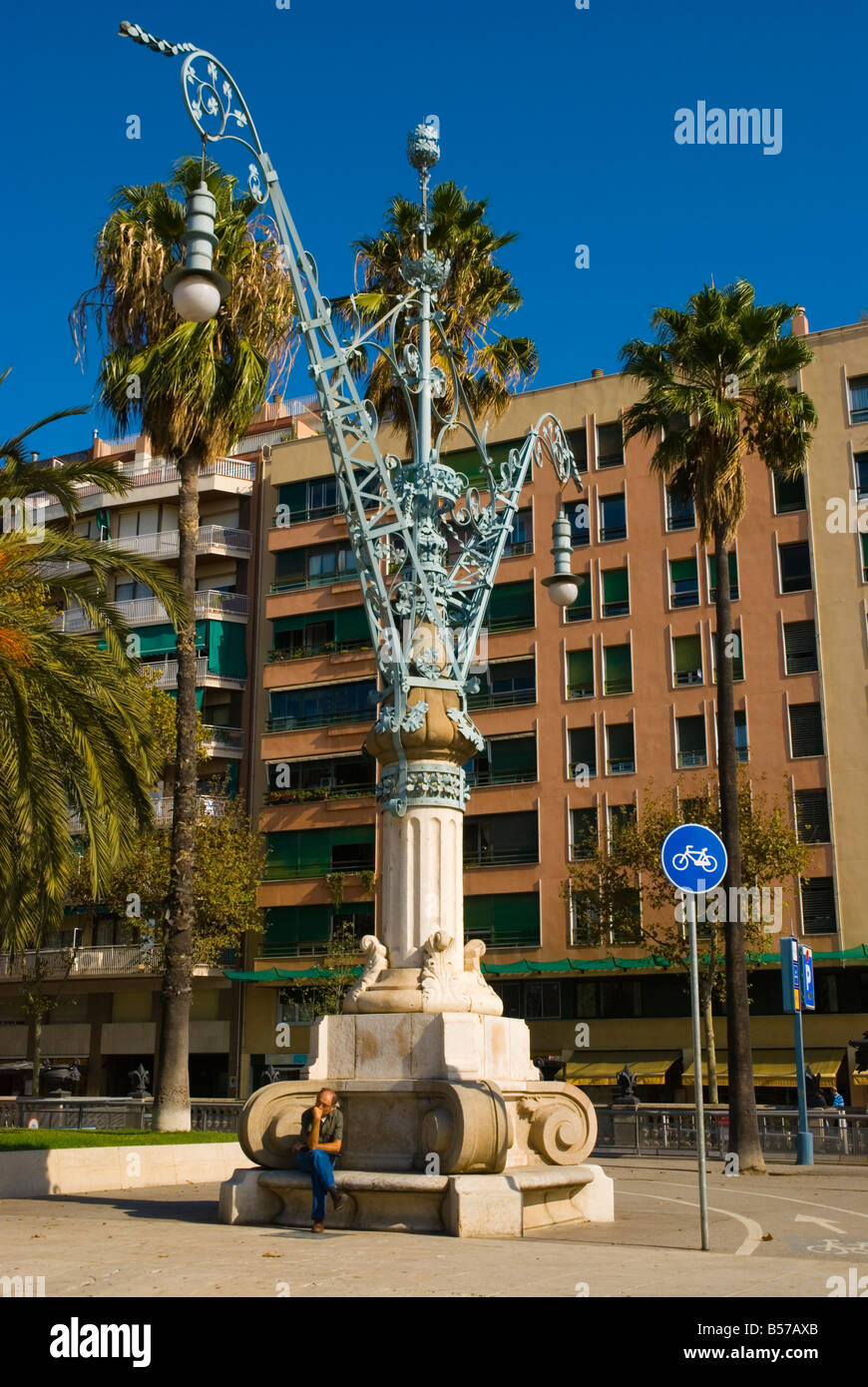 Spain lamp post lamppost hi-res stock photography and images - Alamy