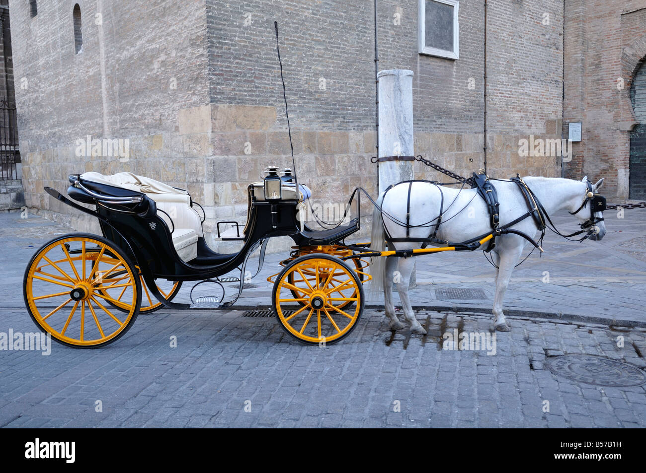 Empty horse carriage hi-res stock photography and images - Alamy