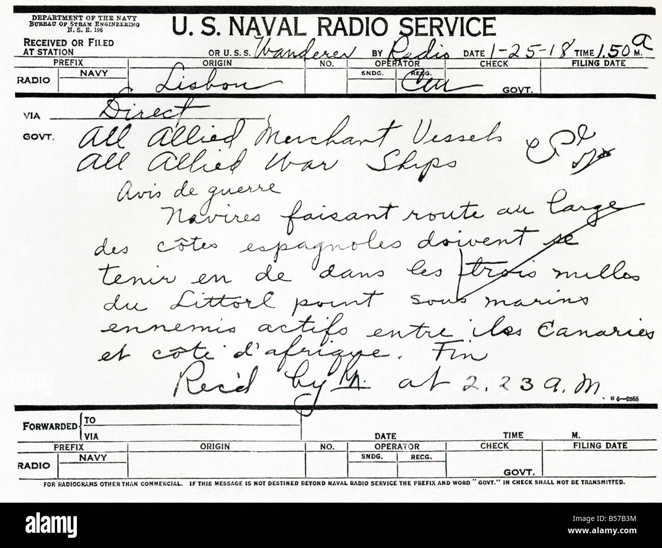 Submarine warning hi-res stock photography and images - Alamy