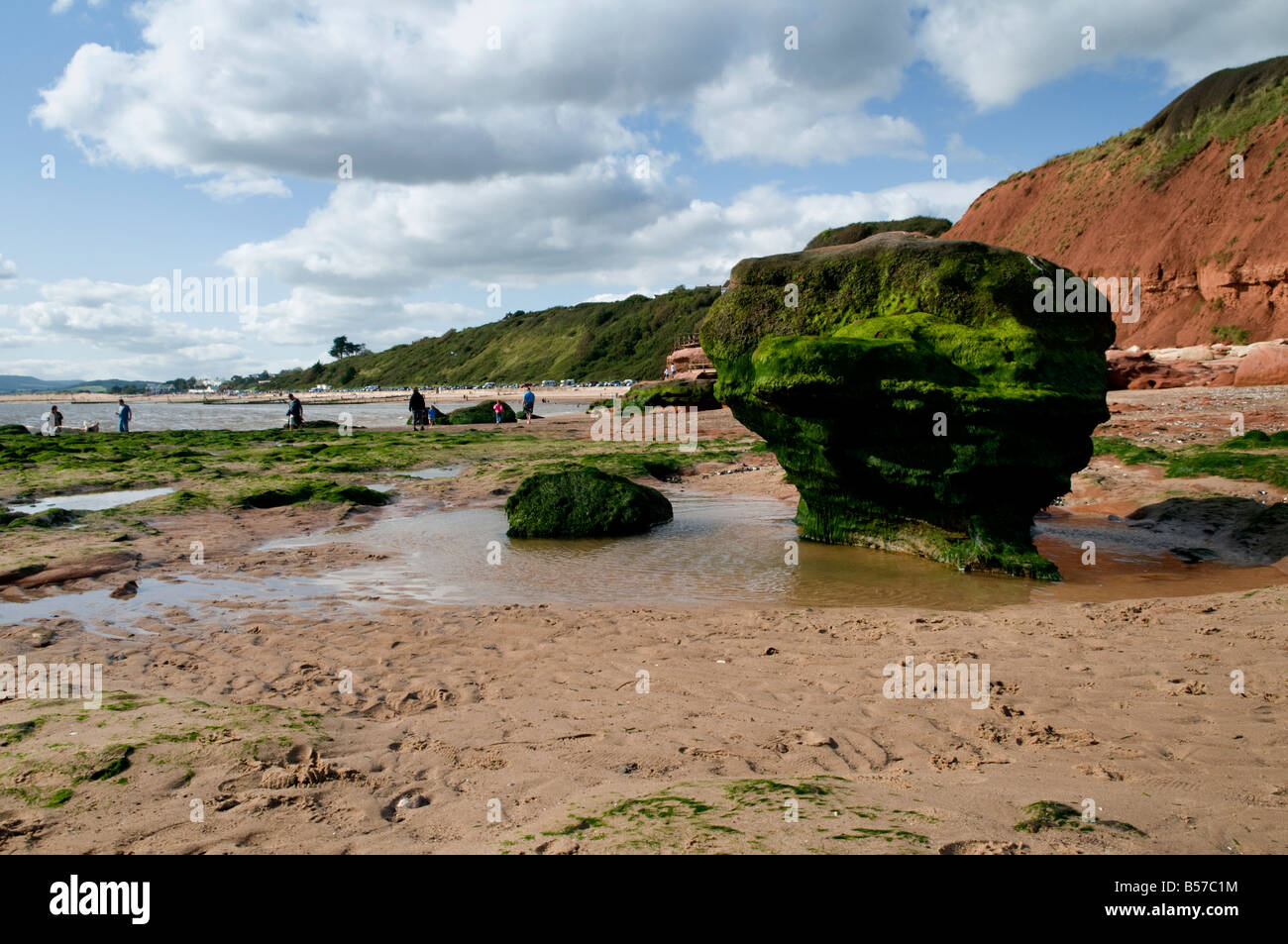 Exmouth Beach, Devon, UK Stock Photo - Alamy