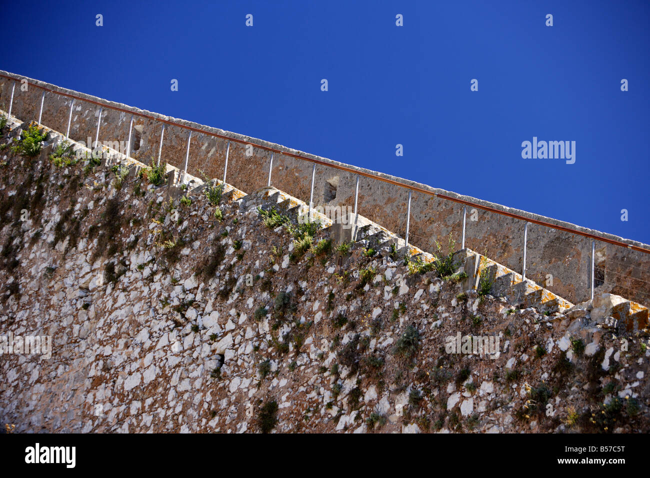 Gibraltar Mediterranean Steps Stock Photo - Alamy