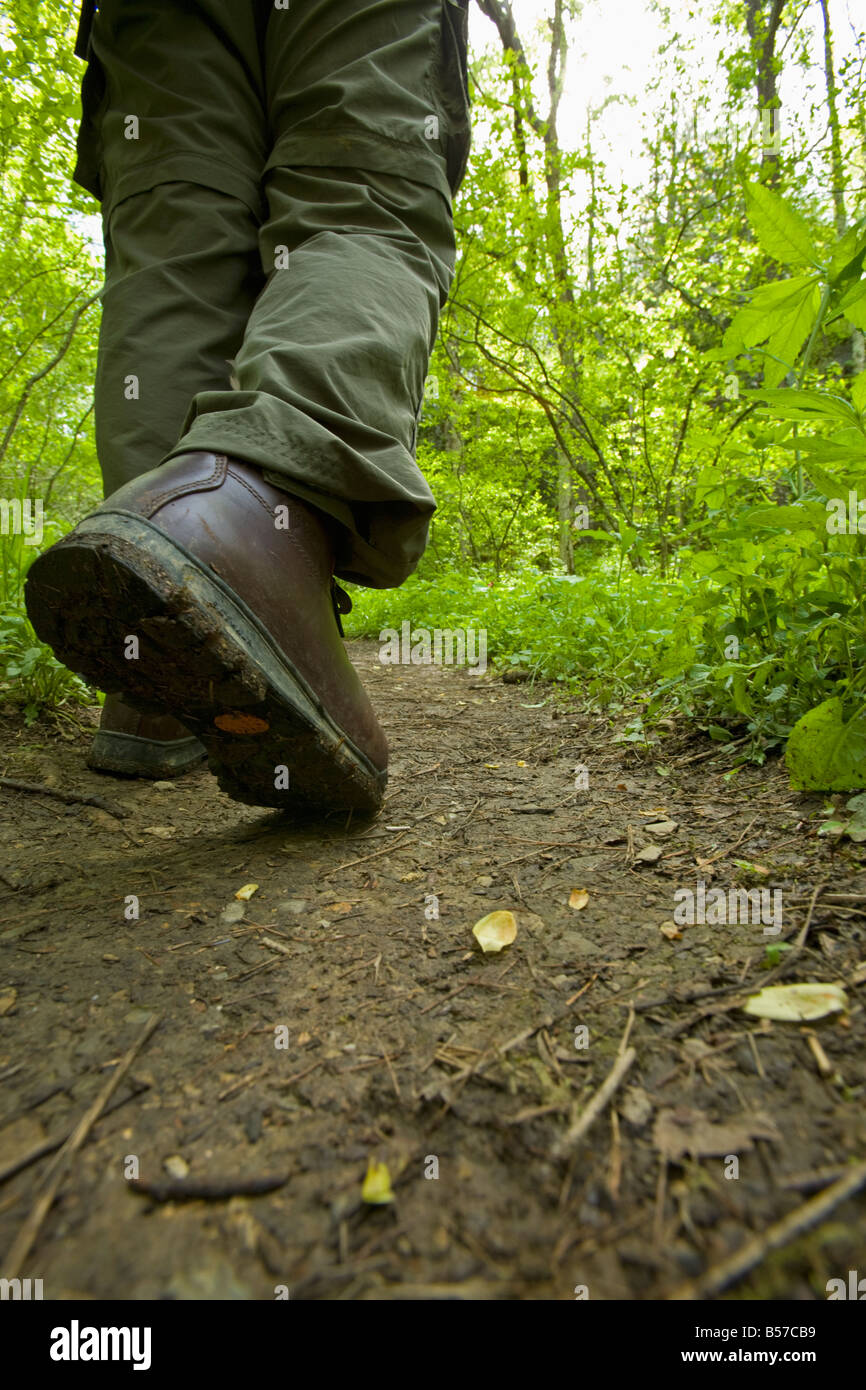 Hiking boot hi-res stock photography and images - Alamy