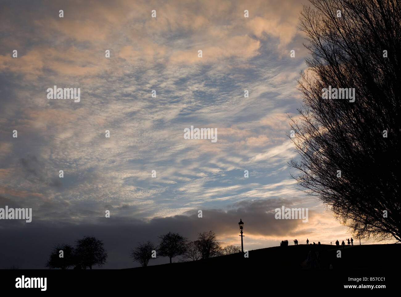 Primrose Hill, London, winter Stock Photo - Alamy