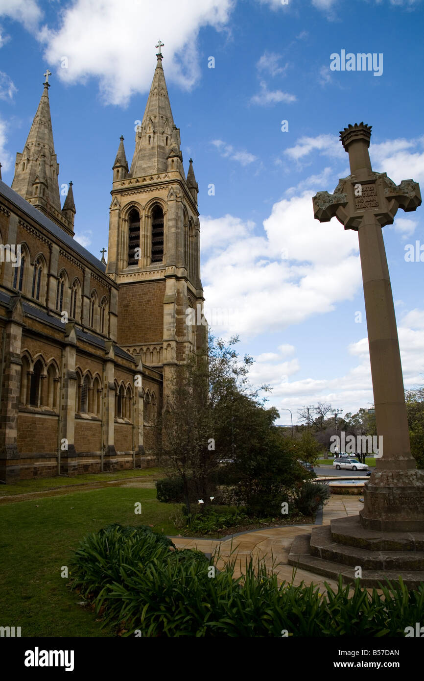 St peters cathedral adelaide hi-res stock photography and images - Alamy