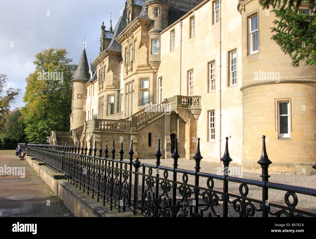 Callender House Falkirk Stock Photo - Alamy