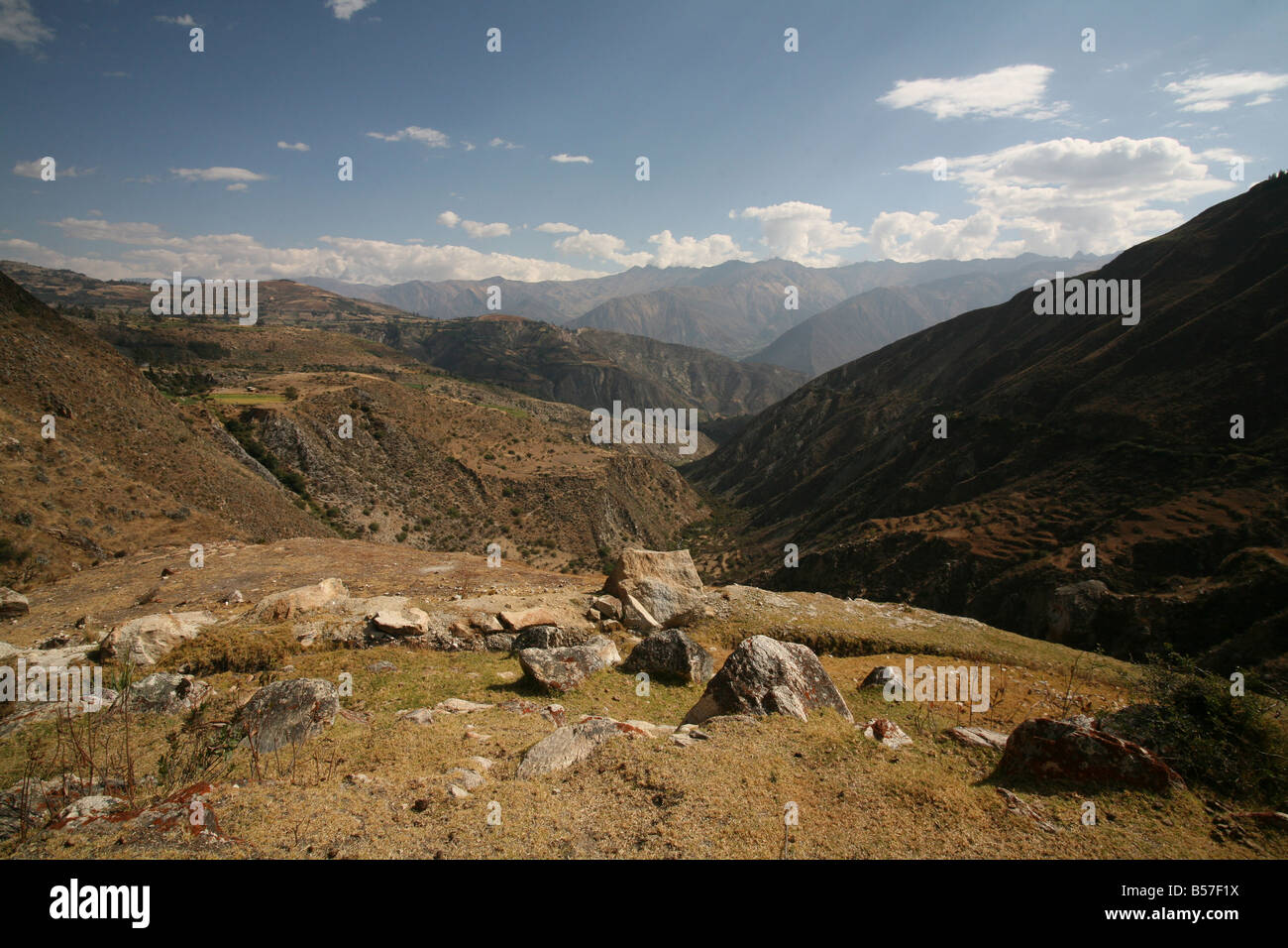 The Foothills of the Cordillera Blanca, Parque Nacional Huascaran, Peru ...
